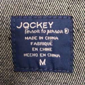 Jockey | Jackets & Coats | Jockey Dark Denim Jacket Button Down Two ...